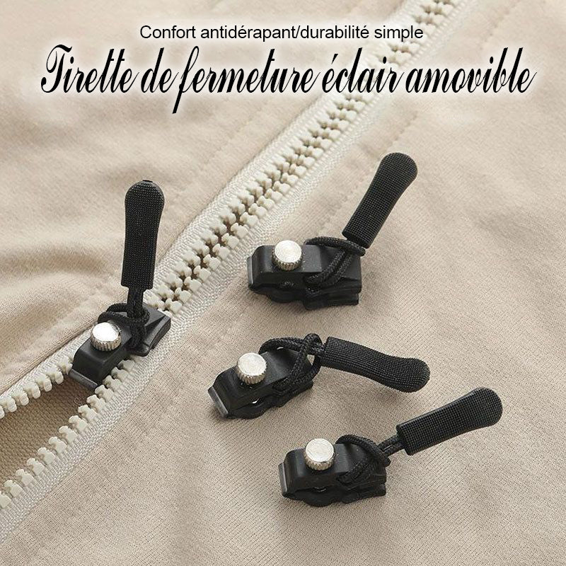 Tirette de fermeture éclair amovible（paquet de 6） – Infiniff