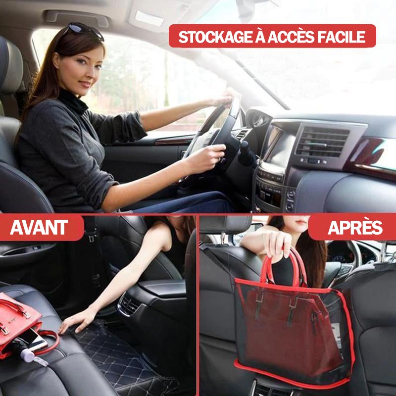 Support pour sac à main de sac de filet de voiture – Infiniff