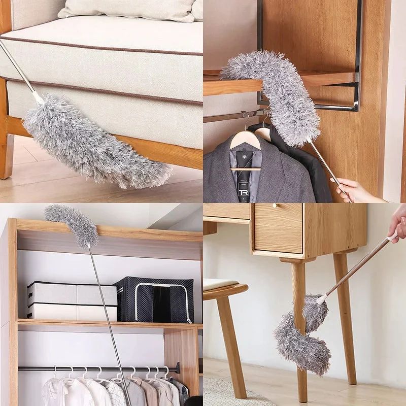 Plumeau en microfibre incurvé lavable rétractable – Infiniff
